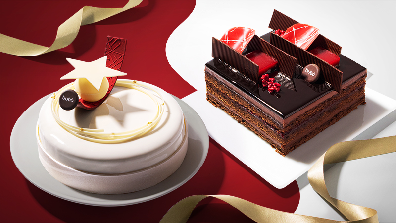 ブボ・バルセロナ：聖なる夜を美しく彩るクリスマスケーキ2種新登場 - CakeNews-ケーキニュース-